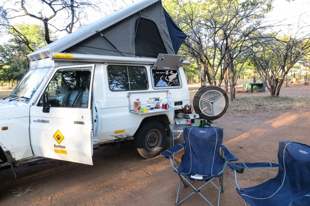 Toyota Hilux Single Cab Bushcamper - 4x4 2.8 dieselmotor | Tongasabi